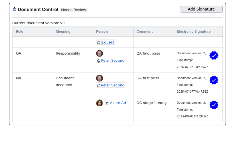 Document Control for Confluence Cloud Documentation - Phase Locked Software